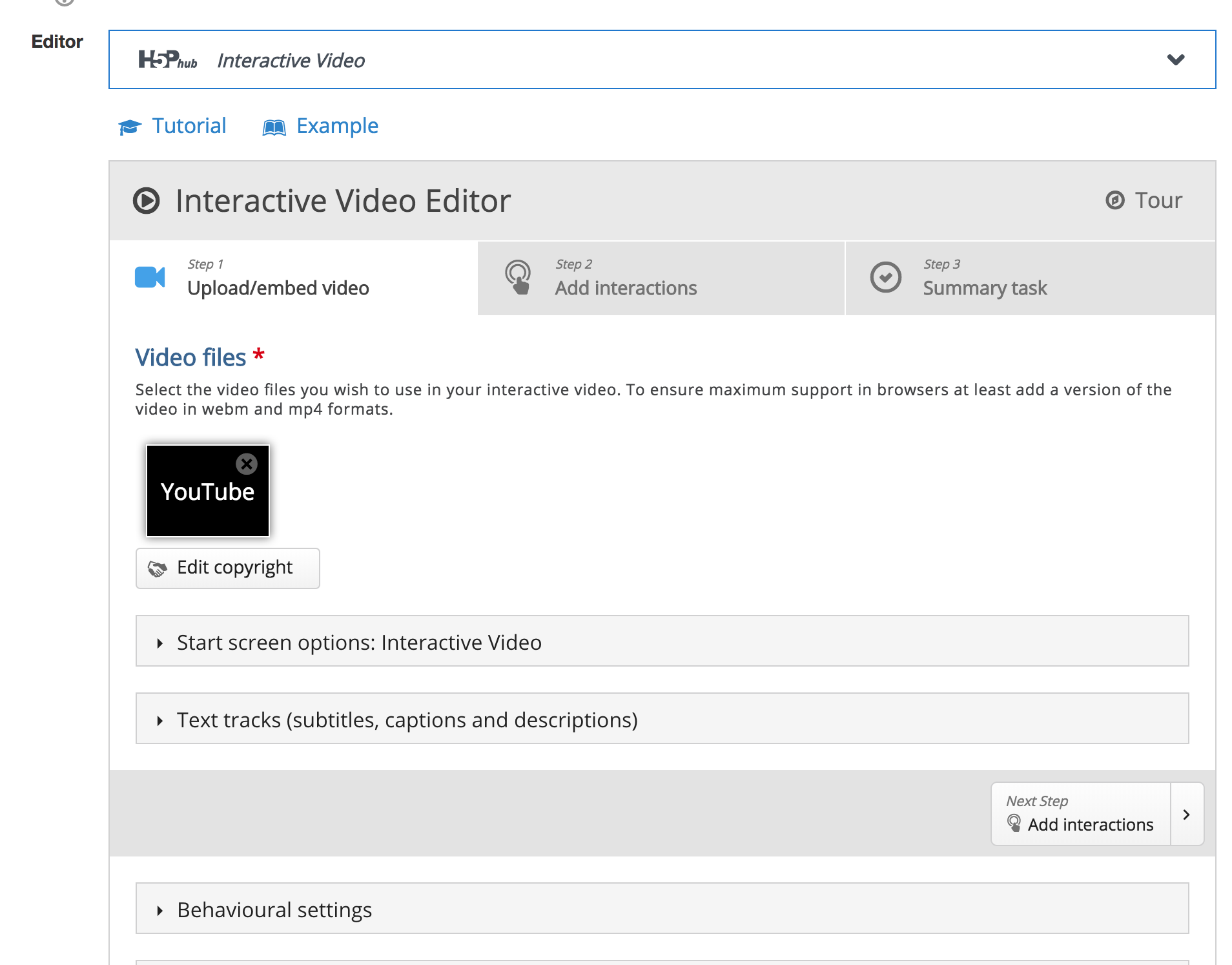 H5P Column content | H5P